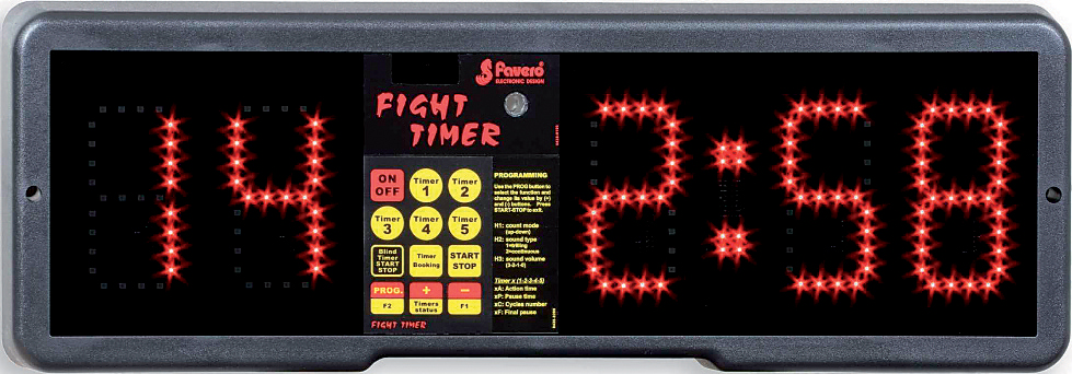 Fight Timer Wall Version